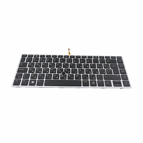 Клавиатура для HP ZBook 14u G5 ноутбука с пойнтером и подсветкой