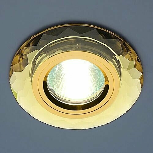 Встраиваемый светильник Elektrostandard 8150 YL/GD зеркальный/золото