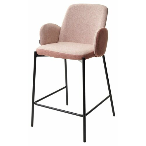 Полубарный стул М-CITY NYX (2 шт.) VF109 розовый / VF110 брусничный