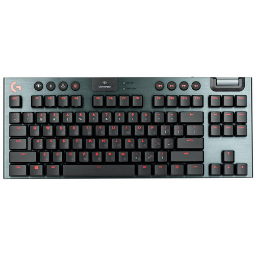 Игровая беспроводная клавиатура Logitech G G913 TKL GL Linear, черный, английская, 1 шт.