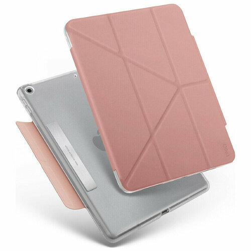 Uniq Чехол-книжка Uniq Camden Anti-microbial Pink для iPad 10.2 (2019-2021) розовый PD10.2GAR-CAMPNK