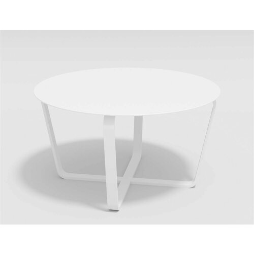 Обеденный стол Gardenini PRIMAVERA каркас белый/столешница белое глянцевое стекло