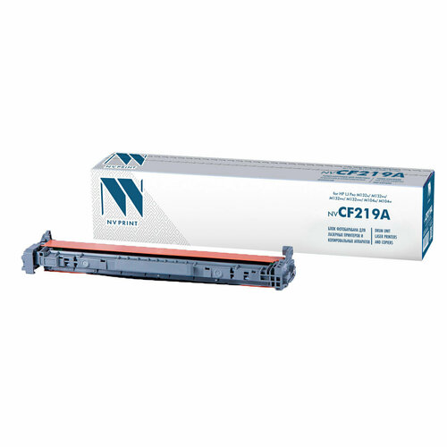 Барабан NV Print CF219A для лазерного принтера HP LaserJet Pro M132а / M132fn / M132fw / M132nw / M104a / M104w, совместимый, черный
