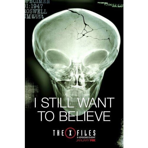 Плакат, постер на холсте The X-Files/Секретные материалы. Размер 21 х 30 см
