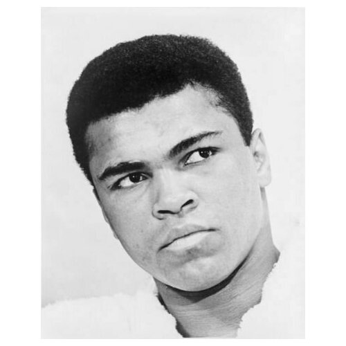 Плакат, постер на бумаге Muhammad Ali/Мохаммед Али. Размер 21 х 30 см