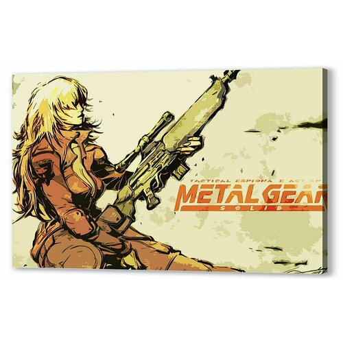 Плакат, постер на бумаге Metal Gear. Размер 30 х 42 см