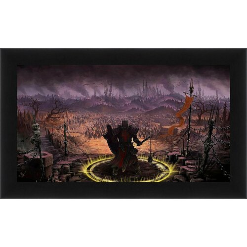 Плакат, постер на бумаге Diablo III: Reaper Of Souls. Размер 60 х 84 см