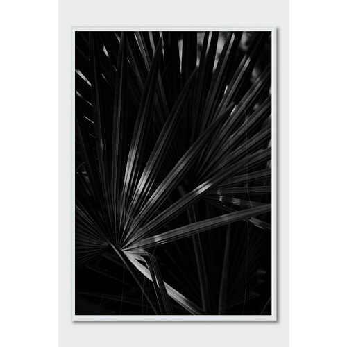 Постер для интерьера Postermarkt, 30х40 см в белой рамке, декор на стену Черно-белый #11