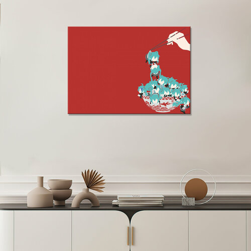 Картина/Картина на холсте для интерьера/Картина на стену/Картина для кухни/ - Аниме Арт (19) 40х60