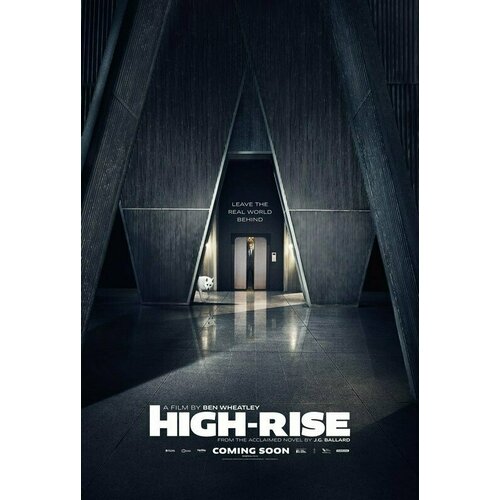 Плакат, постер на бумаге Высотка (High-Rise), Бен Уитли. Размер 42 х 60 см