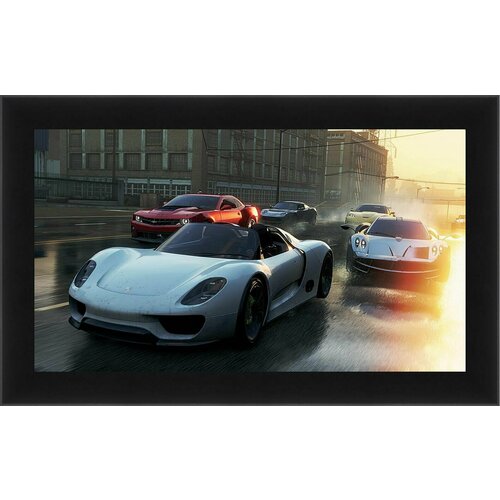 Плакат, постер на холсте Need For Speed: Most Wanted. Размер 21 х 30 см