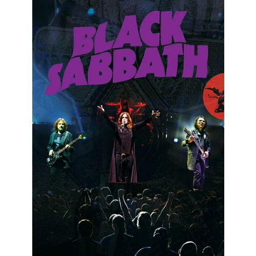Плакат, постер на бумаге Black Sabbath/музыкальные/поп исполнитель/артист/поп-звезда/группа. Размер 21 на 30 см