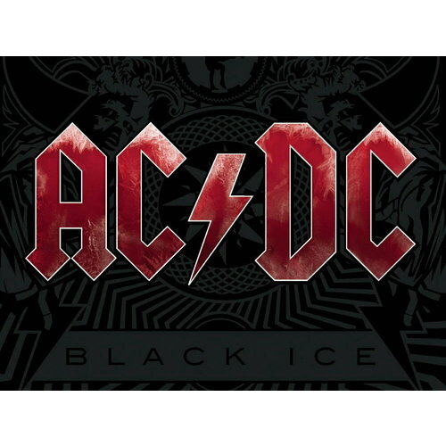 Плакат, постер на бумаге AC DC/музыкальные/поп исполнитель/артист/поп-звезда/группа. Размер 30 х 42 см