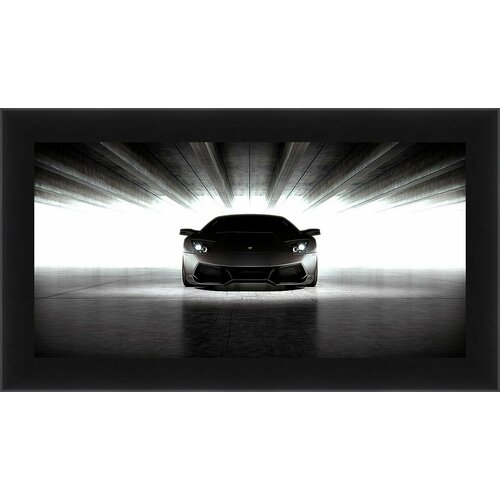 Плакат, постер на холсте Lamborghini Murcielago. Размер 42 х 60 см