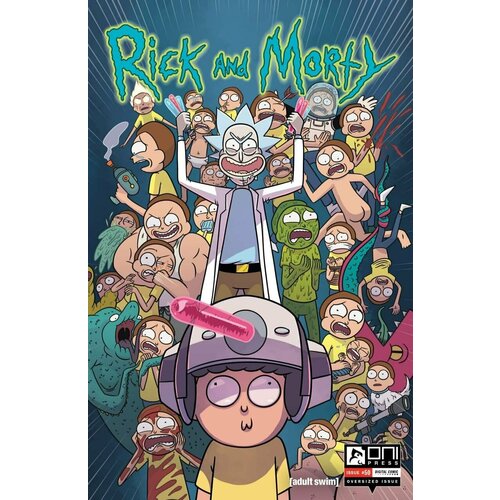 Плакат, постер на бумаге Рик и Морти (Rick and Morty с 2013г). Размер 30 х 42 см