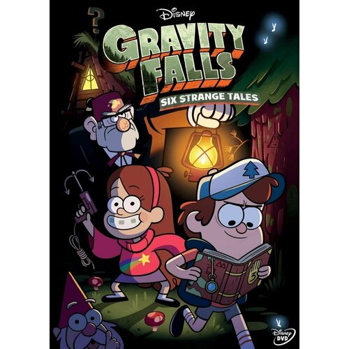 Плакат, постер на бумаге Гравити Фолз (Gravity Falls, 2012-2016г). Размер 21 х 30 см