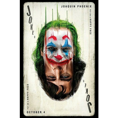 Плакат, постер на бумаге Joker/Джокер. Размер 21 х 30 см