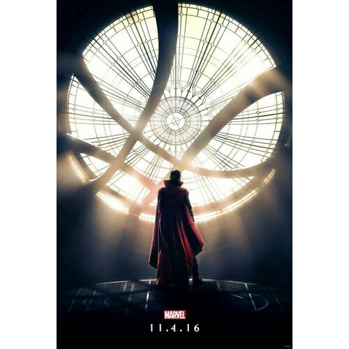 Плакат, постер на холсте Доктор Стрэндж (Doctor Strange), Скотт Дерриксон. Размер 21 х 30 см