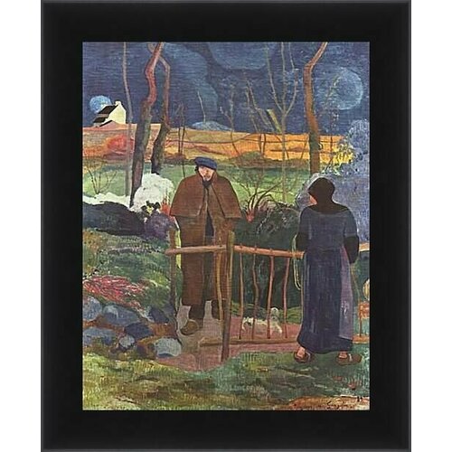 Плакат, постер на бумаге Bonjour Monsieur Gauguin. Поль Гоген. Размер 42 х 60 см