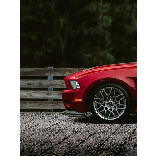 Плакат, постер на холсте Ford Mustang, Форд Мустанг. Размер 42 х 60 см