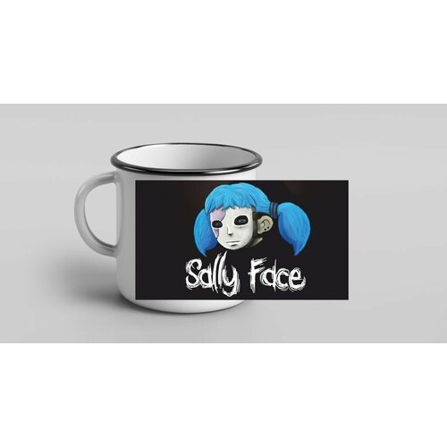 Кружка металлическая эмалированная Sally Face № 5