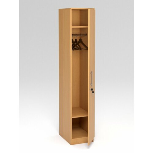 Индивидуальный шкаф в раздевалку, Бук Бавария 35.5 x 50 x 192 см