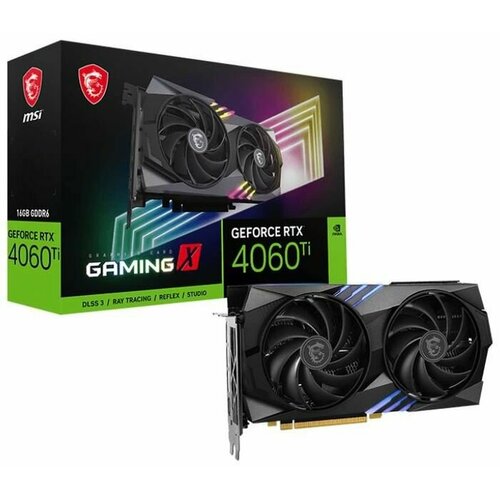 Видеокарта MSI RTX4060Ti GAMING X 16GB RTL