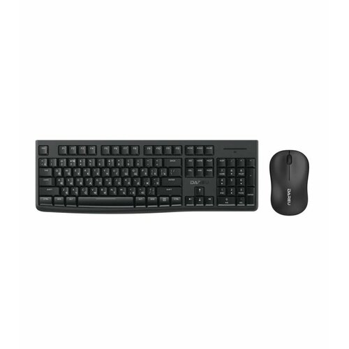 Комплект беспроводной Dareu MK188G Black, клавиатура LK185G (мембранная, 104кл, EN/RU) + мышь