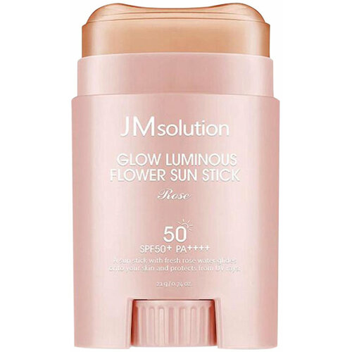 JMSolution~Солнцезащитный стик с экстрактом розы~Glow Luminous Flower Sun Stick Rose SPF50+ PA++++