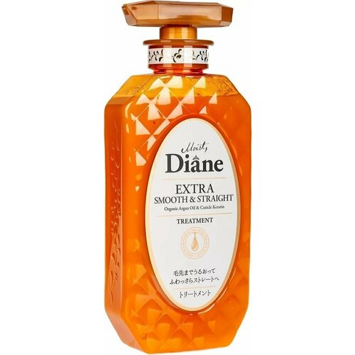 Бальзам-маска для волос Moist Diane Perfect Beauty Гладкость кератиновая 450мл 2 шт