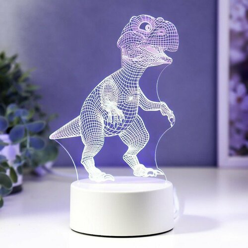 Светильник "Тираннозавр" LED RGB от сети RISALUX (комплект из 2 шт)