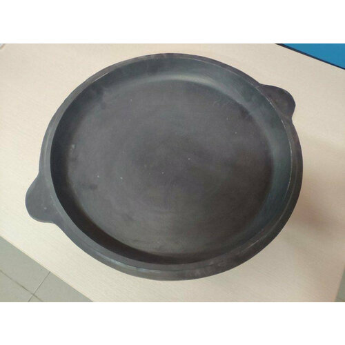 Крышка-сковорода чугунная на казан 8л (диаметр 340 мм)