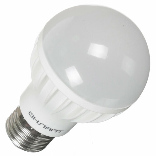 Лампа светодиодная E27, 7 Вт, 60 Вт, груша, 4500 К, свет холодный белый, Онлайт