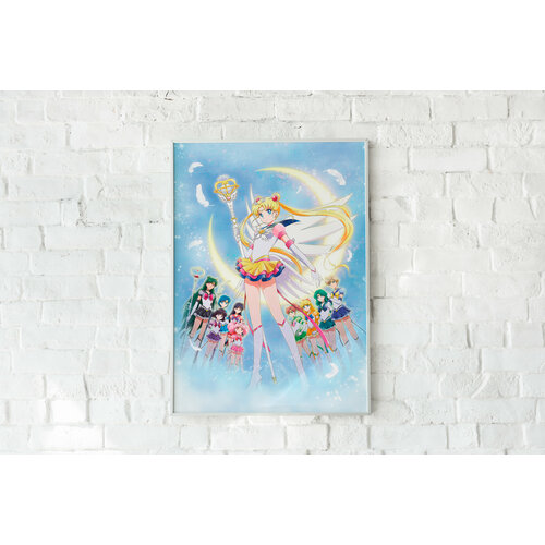 Плакат Sailor Moon/Сейлор Мун/Анимэ/ Плакат на стену 30х42 см / Постер формата А3