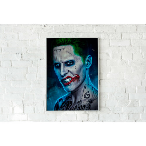 Плакат без рамы Джокер/DC/Joker/ Плакат на стену 30х42 см / Постер формата А3