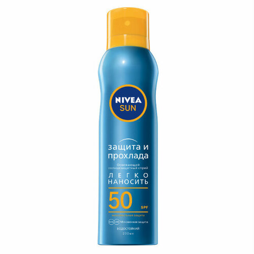 Nivea Sun Солнцезащитный спрей освежающий Защита и легкость SPF30 200 мл