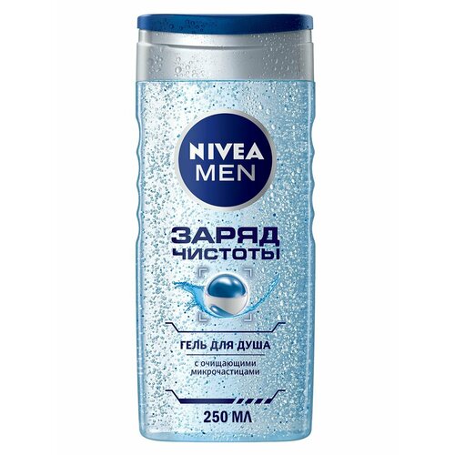 Гель для душа NIVEA Заряд чистоты для мужчин 250 мл