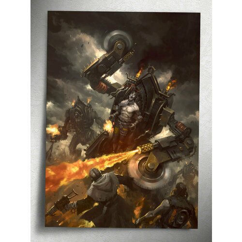 Постер: Машина Покаяния (Вархаммер 40000, Warhammer), на А5