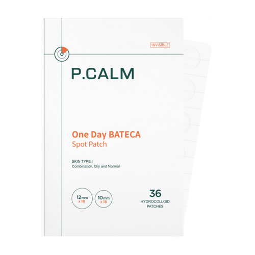 P.CALM Патчи от прыщей One Day Bateca Spot Patch, 36 шт.