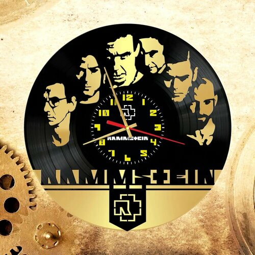 Настенные часы с группой Rammstein, Рамштайн, Till Lindemann