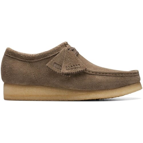 Полуботинки Clarks, размер 9, серый