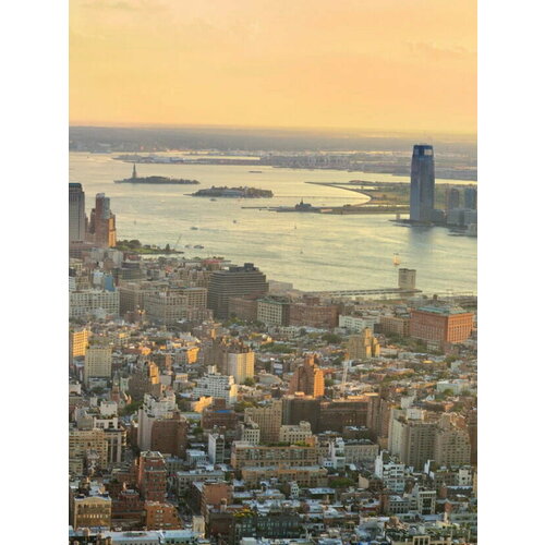 Плакат, постер на холсте New York (Модульные постеры №1)-5/Нью Йорк/искусство/арт/абстракция/творчество. Размер 21 х 30 см