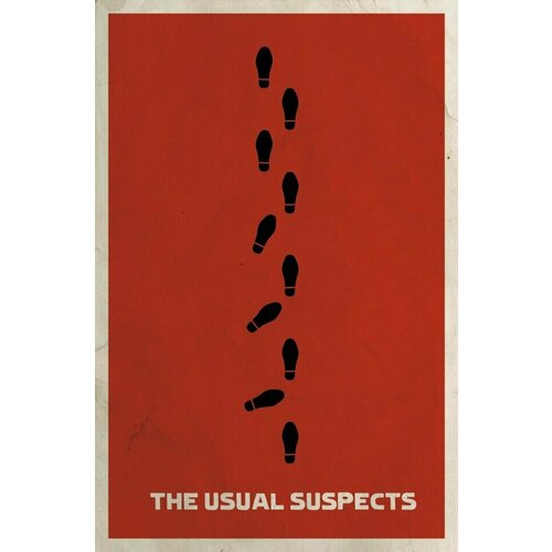 Плакат, постер на холсте The Usual Suspects/Подозрительные лица. Размер 42 х 60 см