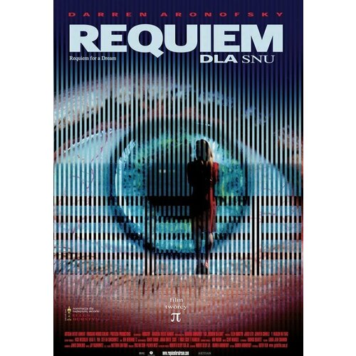 Плакат, постер на холсте Реквием по мечте (Requiem for a Dream), Даррен Аронофски. Размер 30 х 42 см