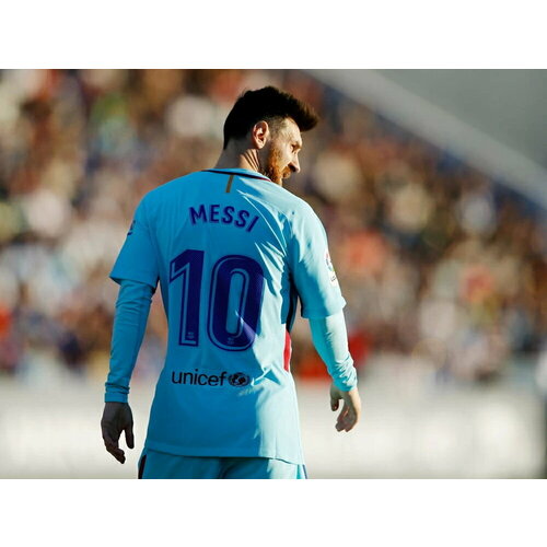 Плакат, постер на бумаге Lionel Messi/Лионель Месси/спорт. Размер 60 х 84 см