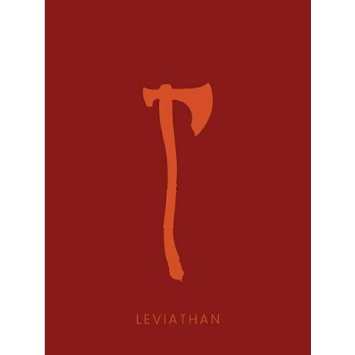 Плакат, постер на холсте God of War-Leviathan Axe /игровые/игра/компьютерные герои персонажи. Размер 30 х 42 см