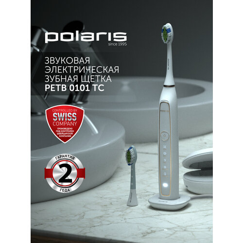  звуковая зубная щетка Polaris PETB 0101, белый