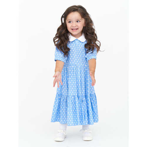 Школьное платье Prime Baby, размер 122-128, голубой