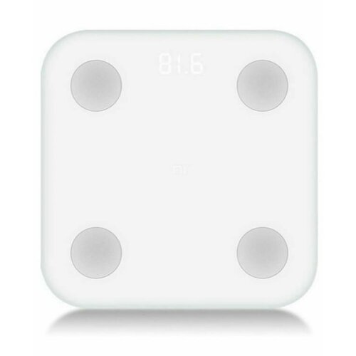 Весы напольные Xiaomi Mi Body Composition Scale 2 (XMTZC05HM/NUN4048GL) White (13 показателей)