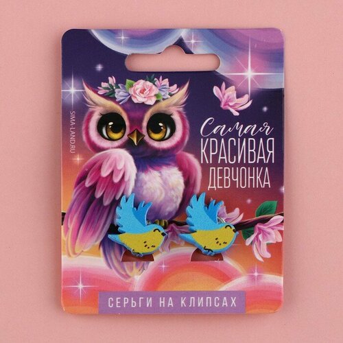 Art beauty Клипсы "Самая красивая" 6х9 см